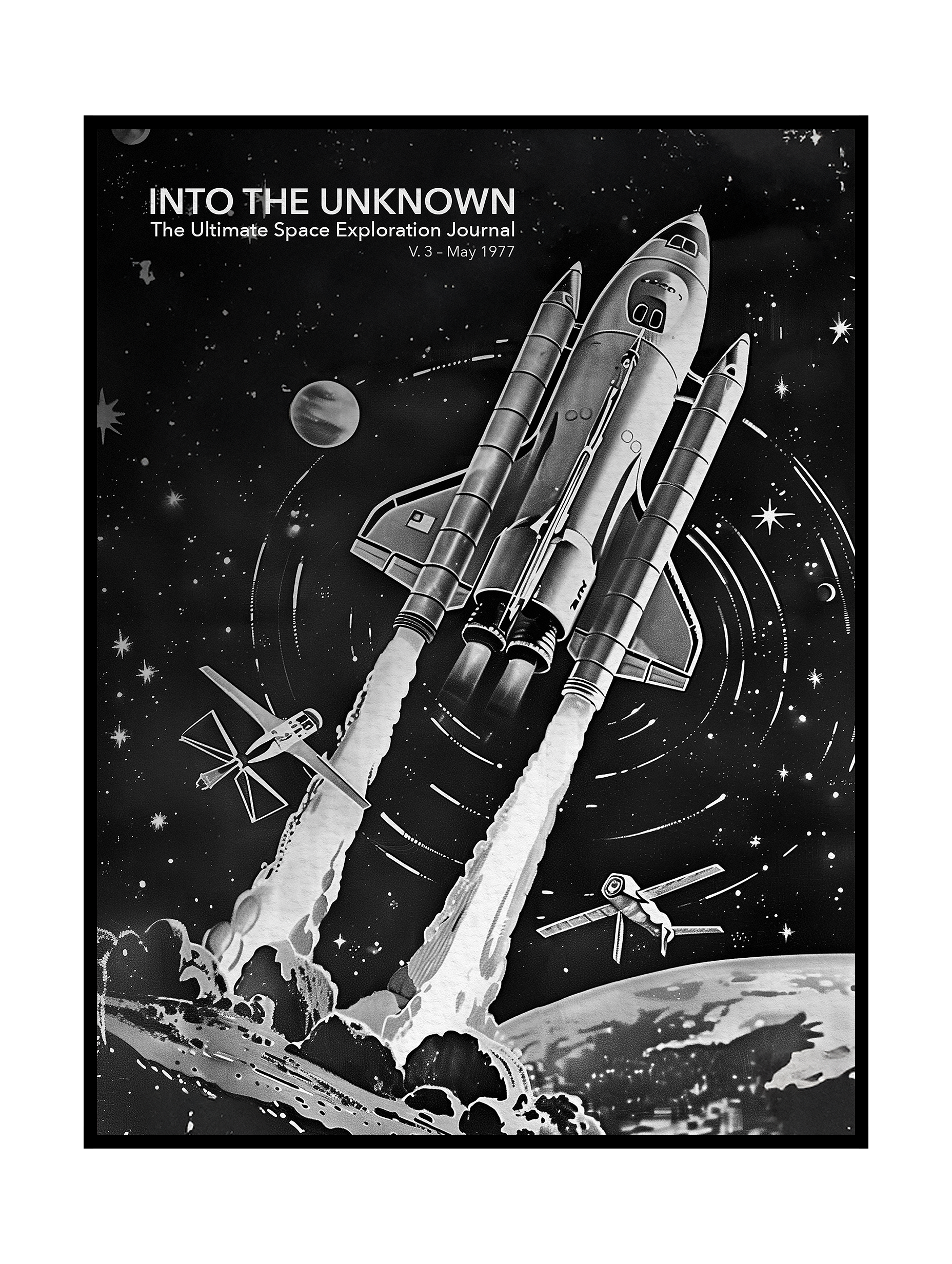 space exploration poster